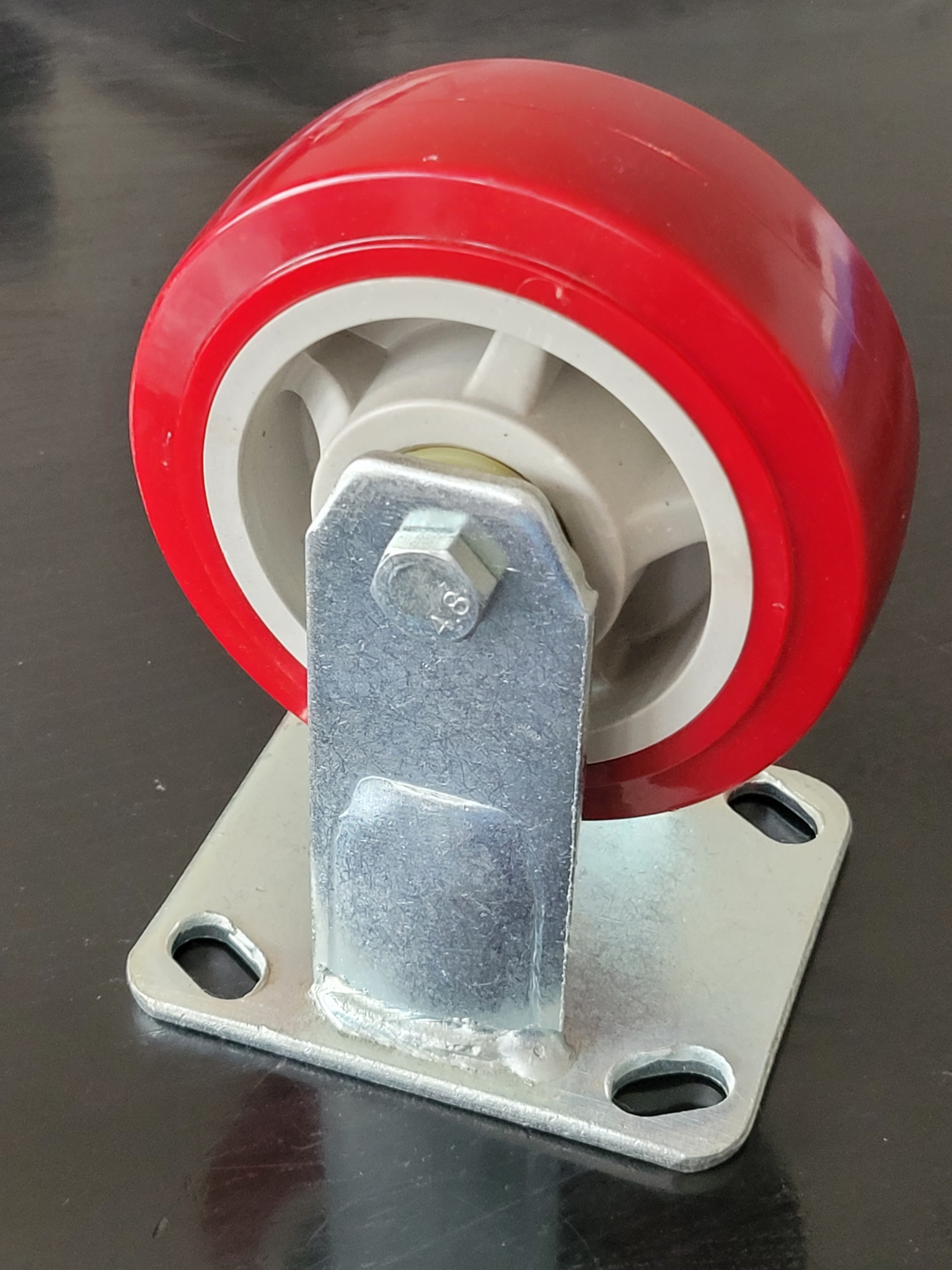 Castor wheels (FIXED) for mobile Workbench - Kiwi Racking and shelving ...